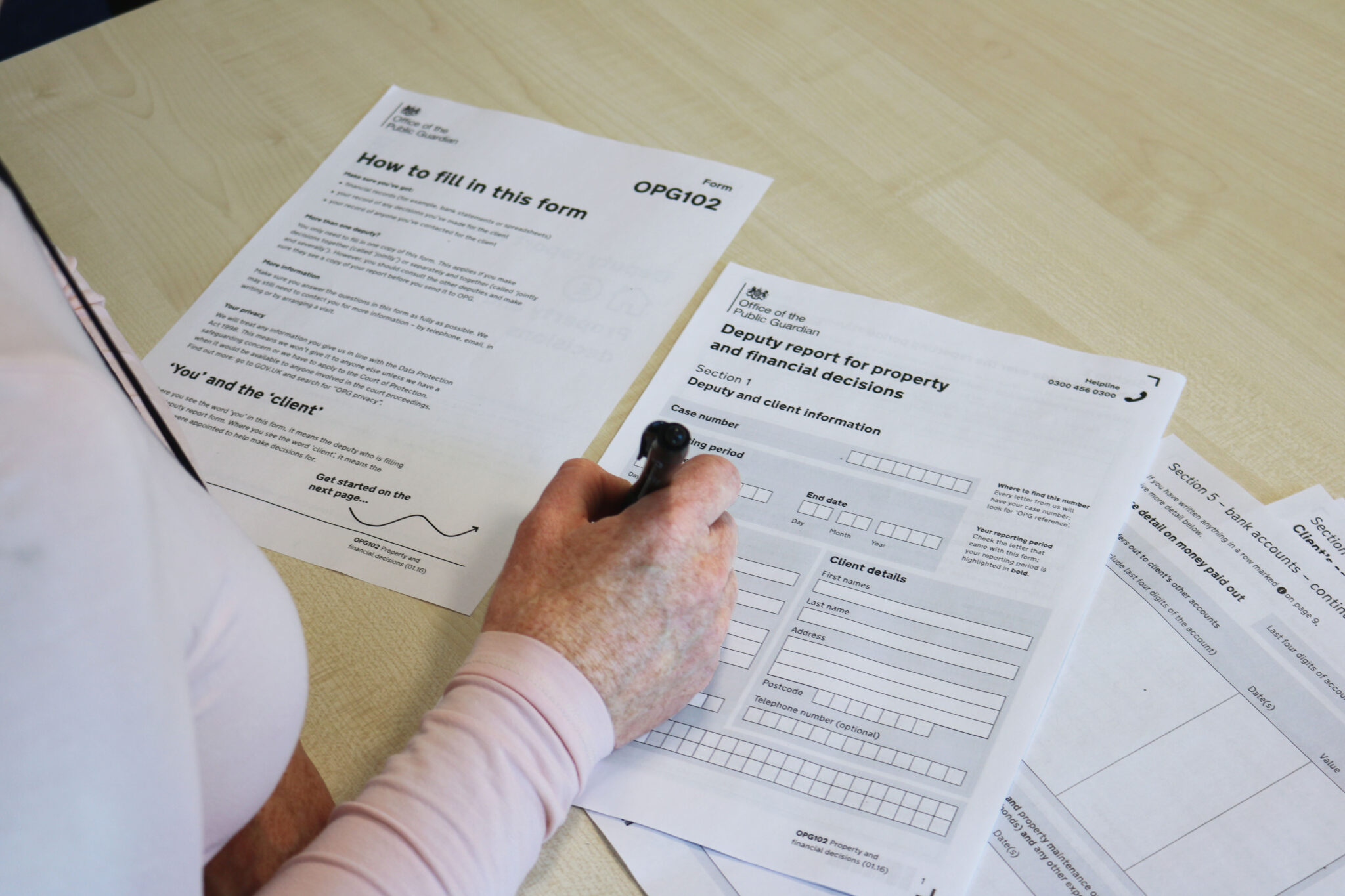 Developing our new deputy forms – DIY user research – Office of the ...