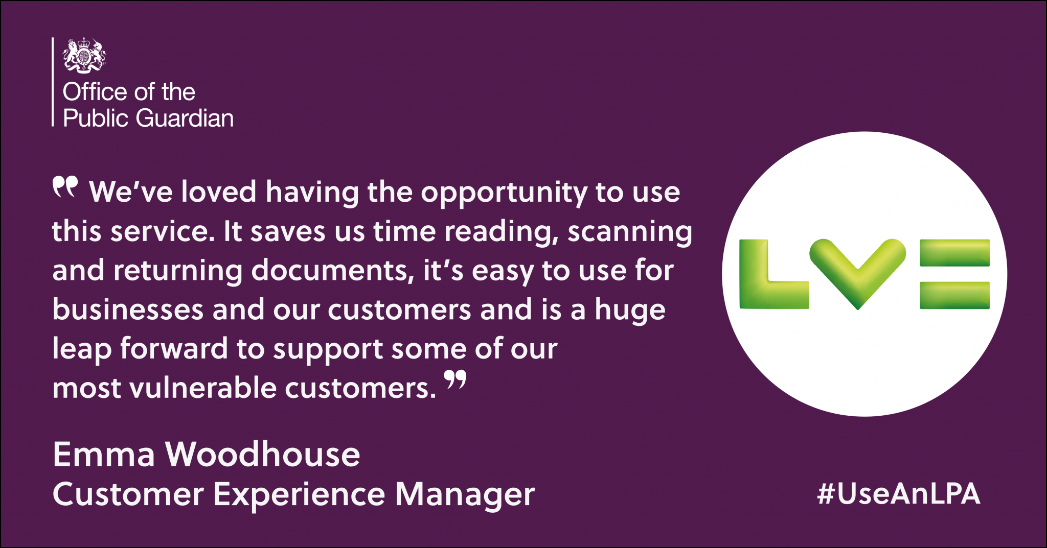 Use a lasting power of attorney – more LPAs are now eligible – Office ...